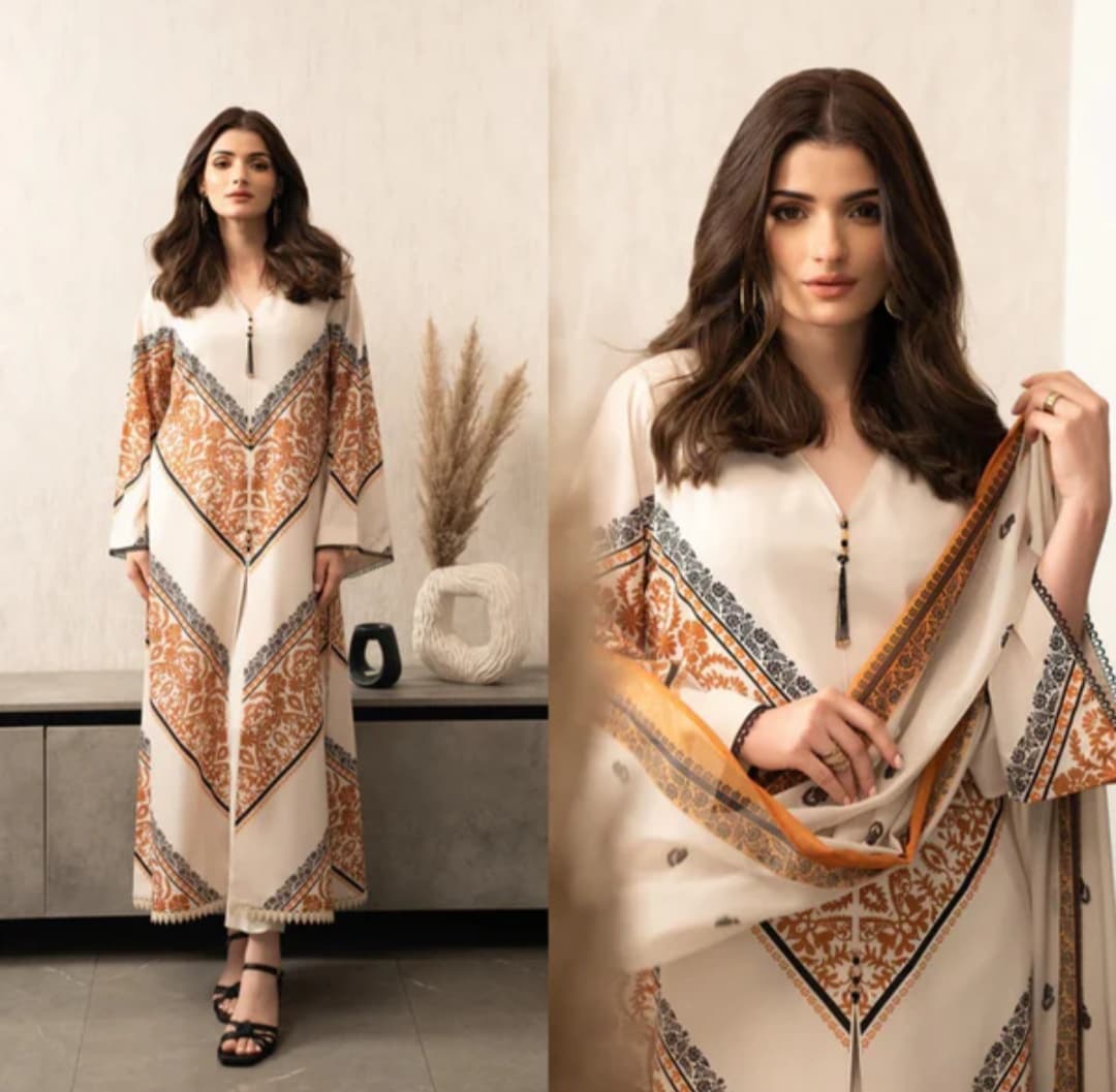 3 PC STITCHED – Haseen Libas